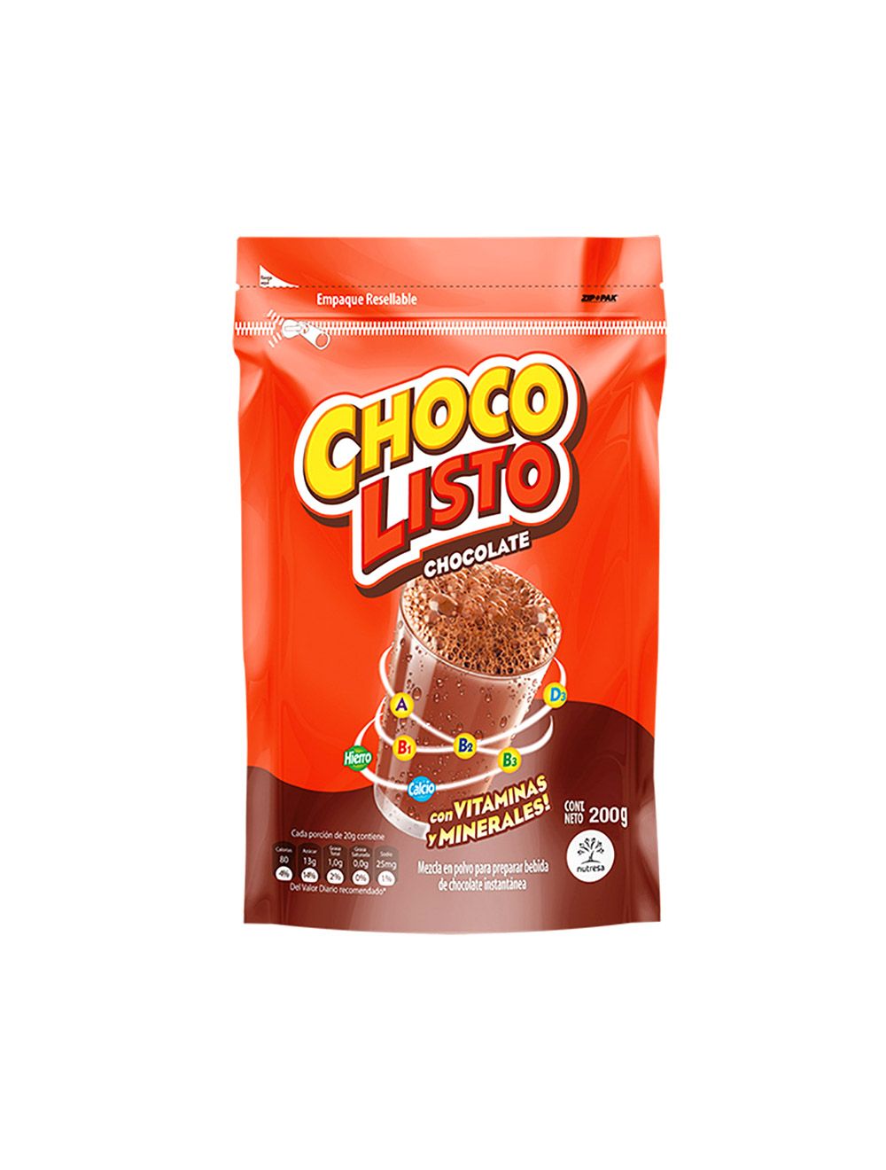 Chocolisto Chocolate Flavored Drink Mix Doy Pack (200gr) – selotengo.com.au